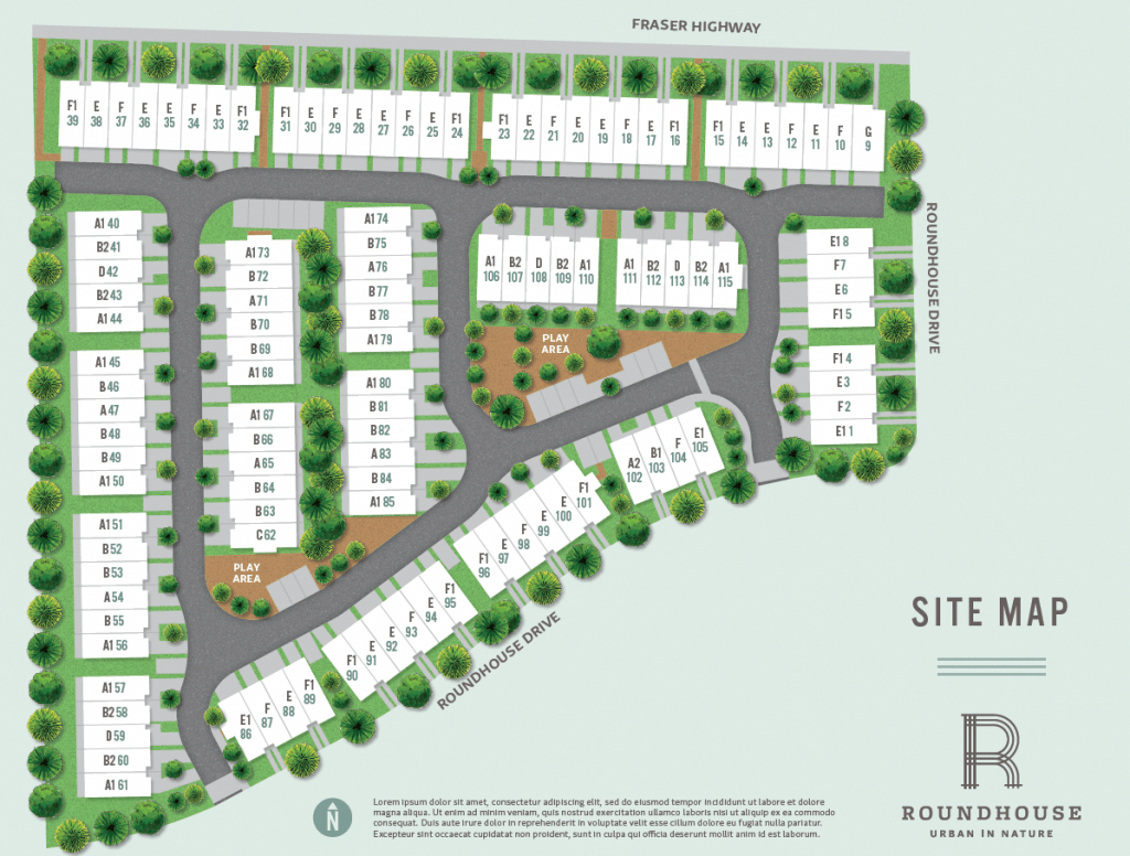 Roundhouse Site Map | Gramercy Developments Ltd.